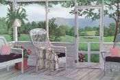 Back Porch View - print only