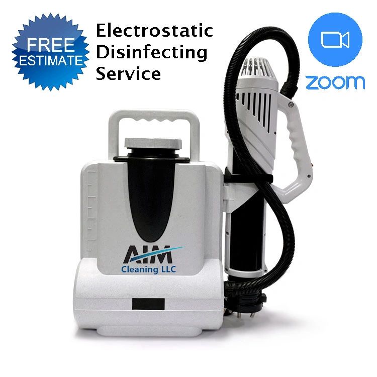 AIM CLEANING LLC ELECTROSTATIC DISINFECTION SYSTEM