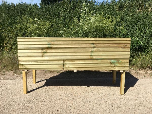 1200mm wide x 1m tall Decking Trough