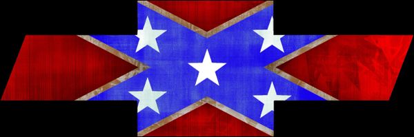 Rebel Flag Chevy Bowtie