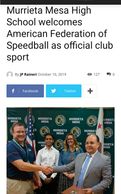 American Federation of Speedball - Speedball Sport, Speedball Usa