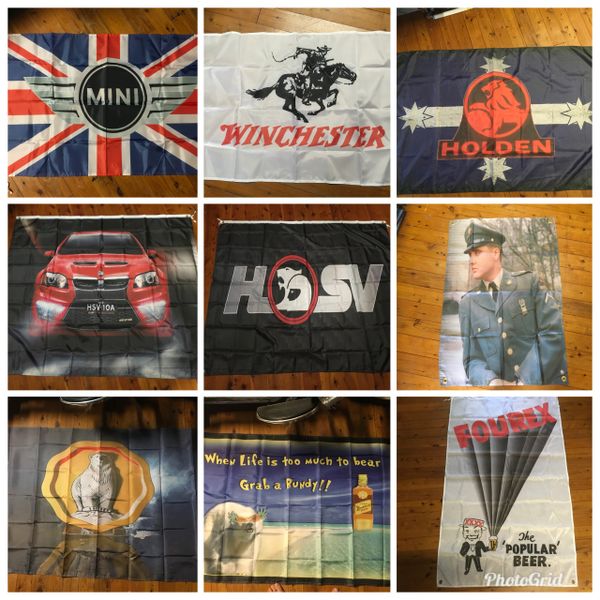 Man cave ideas FLAGS AND BANNERS