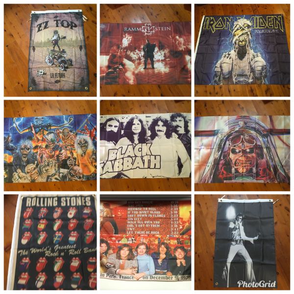 BANDS & MUSIC FLAGS, BANNERS