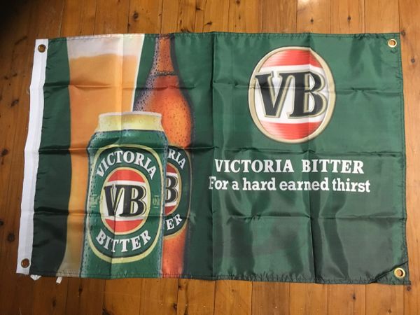 VB beer victoria bitter Print Sign Poster Aussie Man Cave Flag Mancave ...