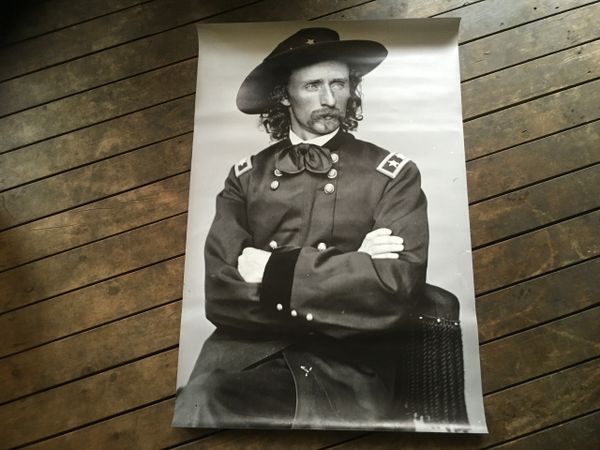 General Custer. Seventh cavalry. Sitting bull. Mancave Idea. Gift ...