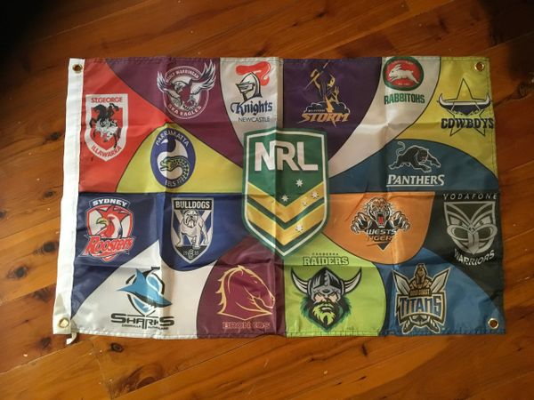 NRL. Foot ball. Rugby league teams. Mancave Idea. Gift. Print. Sign ...