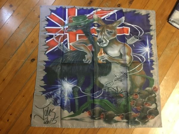 Aussie icons flag. Mancave ideas. man cave. collectables. home decor ...