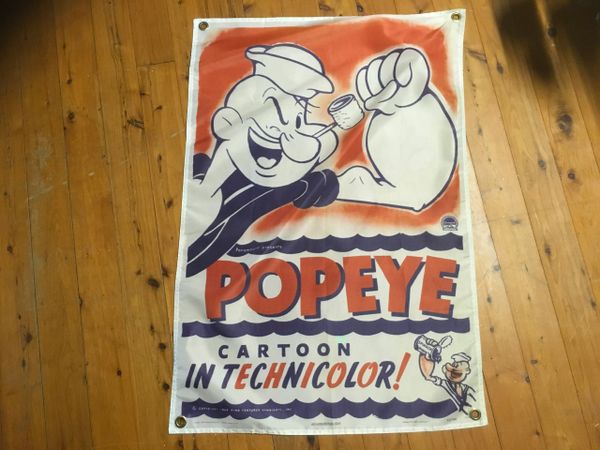 Popeye. Mancave idea. Cartoon. Mancave Man cave ideas Man cave idea ...