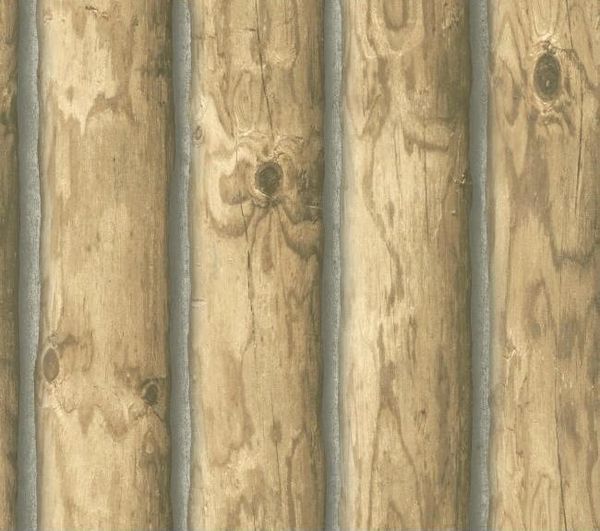 Mountain Log Medium Wallpaper