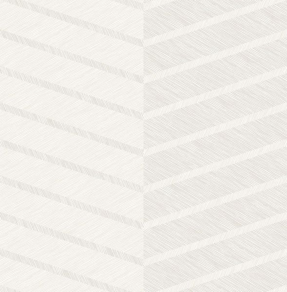 ASPEN OFF-WHITE CHEVRON WALLPAPER