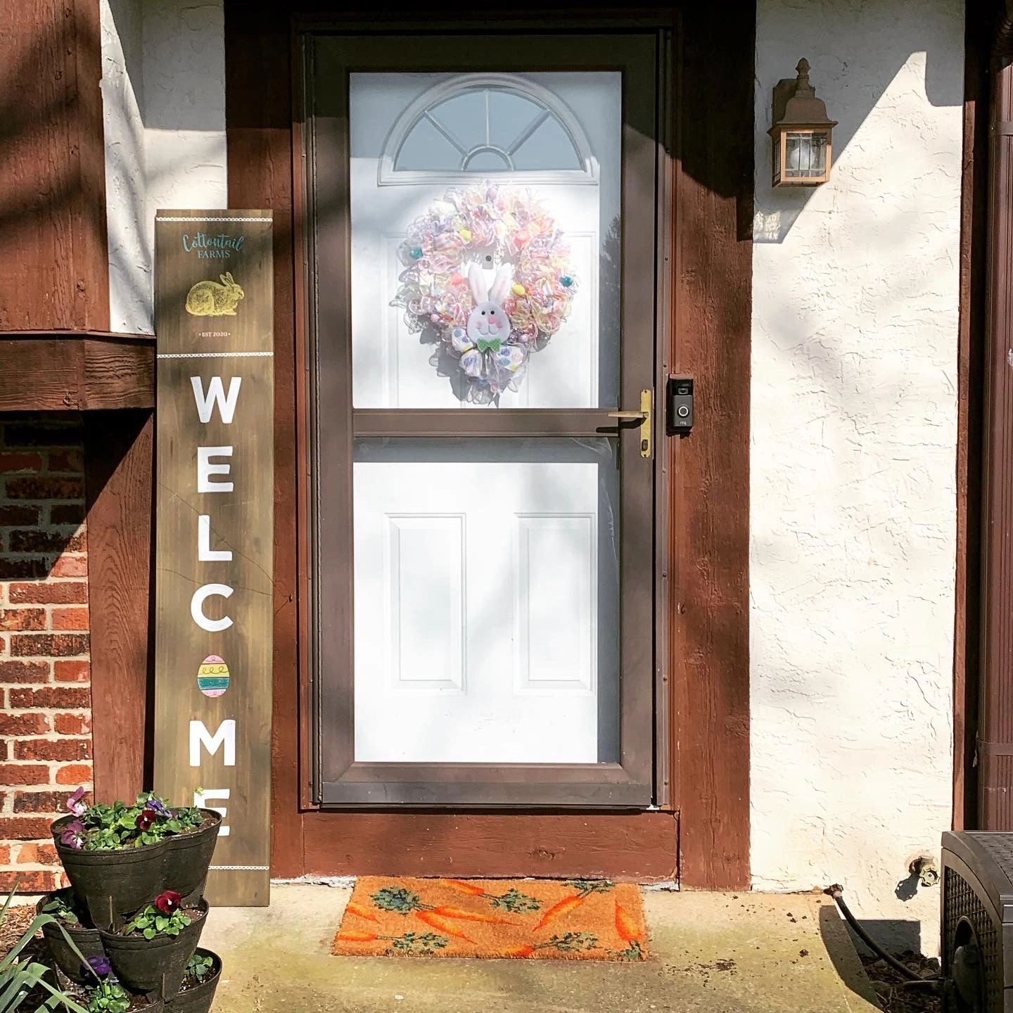 Creating an Easter Porch Sign