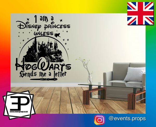 Harry Potter Inspired Theme Wall Hogwarts Sticker Decal