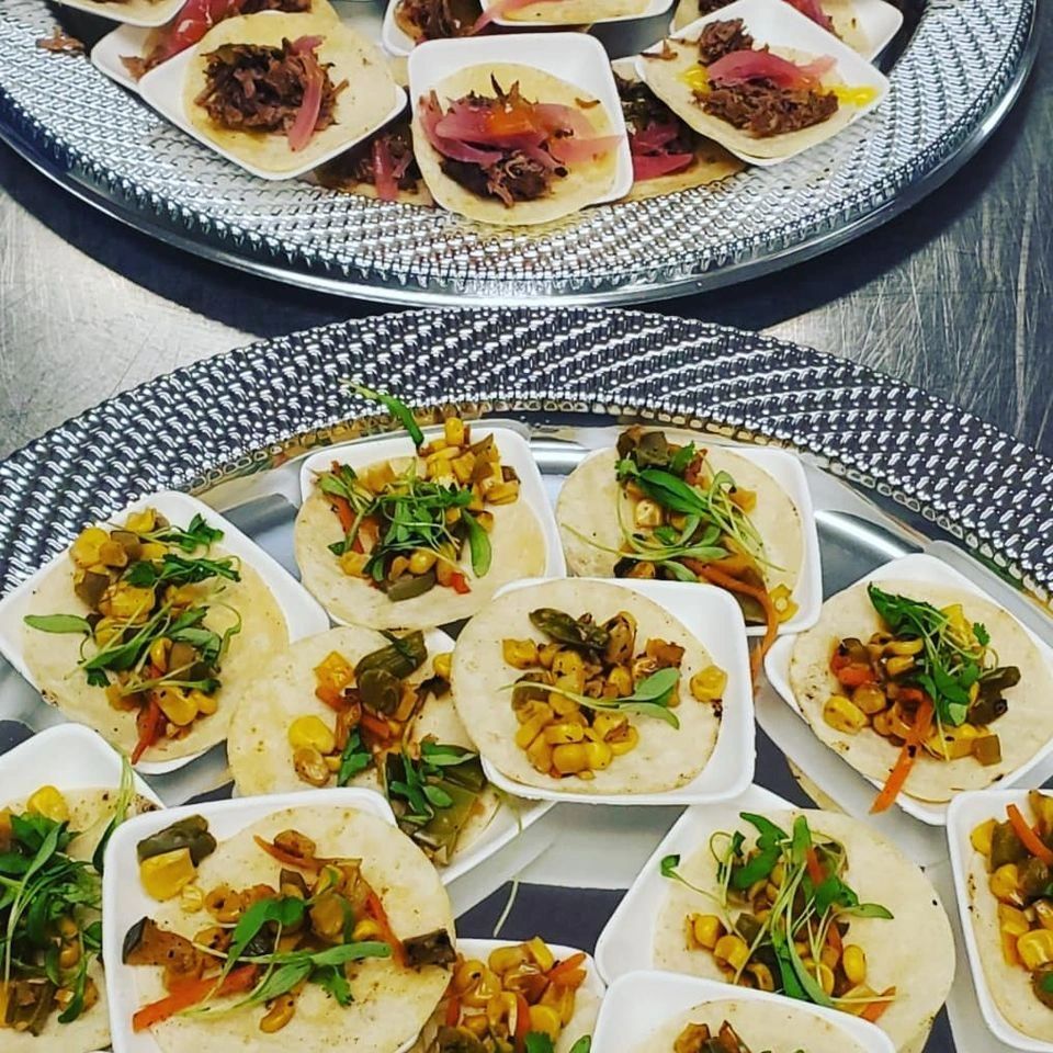 TACO BAR UPGRADE PACKAGE | 20 Guests, Chaffing Set up & Delivery!