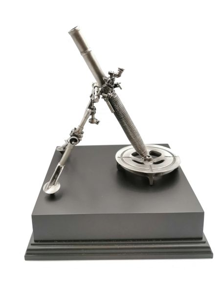 L16 81mm Mortar in Pewter