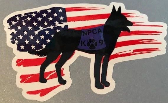 American NPCA K9 Decal