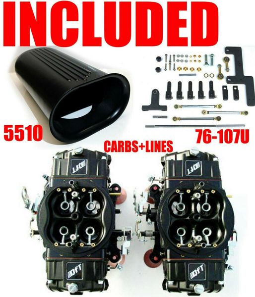 Quick Fuel 650 Cfm Supercharger Blower Carburetors Black Diamond Q-650 ...