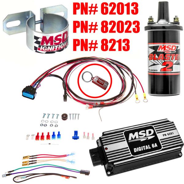 MSD 6A Ignition Box Black 62013 MSD Coil Black 82023 Combo MSD 6A Ignition Box Black 62013 MSD Coil Black 82023 Combo
