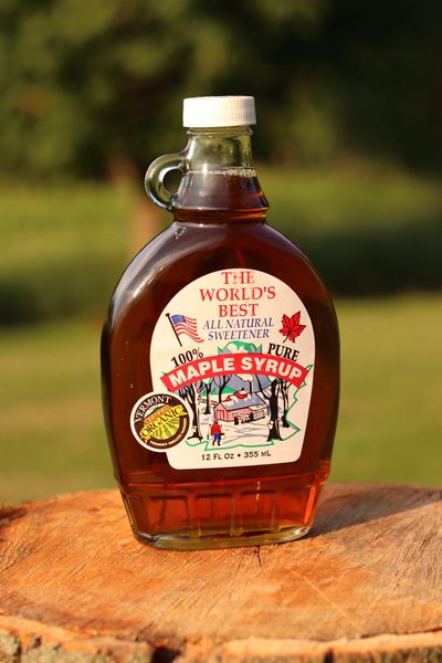 Organic Maple Syrup - Glass Jug 12 oz.