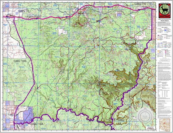 AZ HuntMap GMU 8