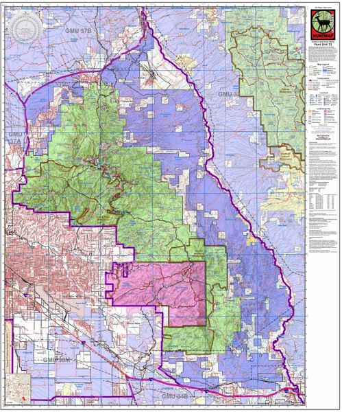 AZ HuntMap GMU 33