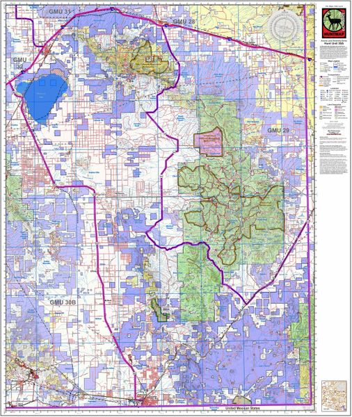AZ HuntMap GMU 30A