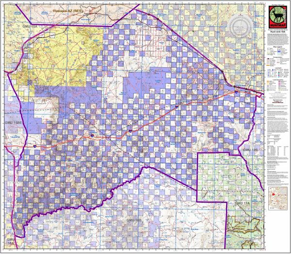 Arizona HuntMap GMU 18A