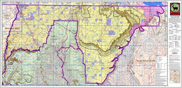 Arizona HuntMap GMU 12B