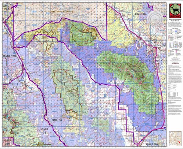 AZ HuntMap GMU 31