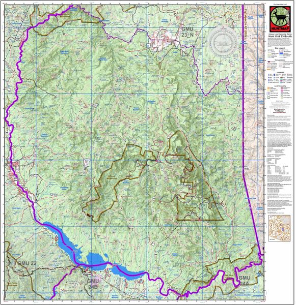 AZ HuntMap GMU 23S