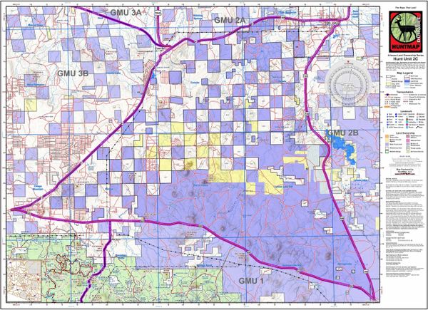 AZ HuntMap GMU 2C