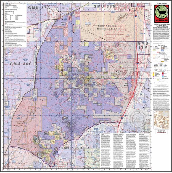 AZ HuntMap GMU 36A
