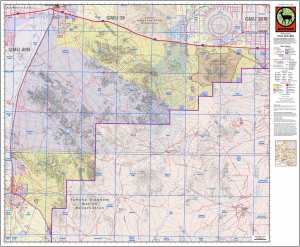 AZ HuntMap GMU 40A
