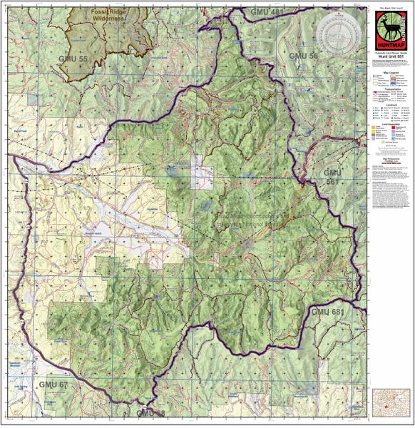 CO HUNTMAP GMU 551