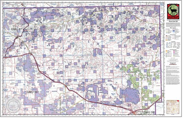 NM HUNTMAP GMU 58