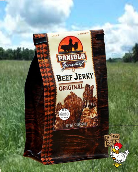 Beef Jerky Chips - Original Teriyaki Flavor