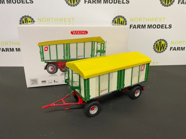WIKING 1:32 SCALE KROGER AGROLINER HKD 302 TWIN AXLE THREE SIDED ...