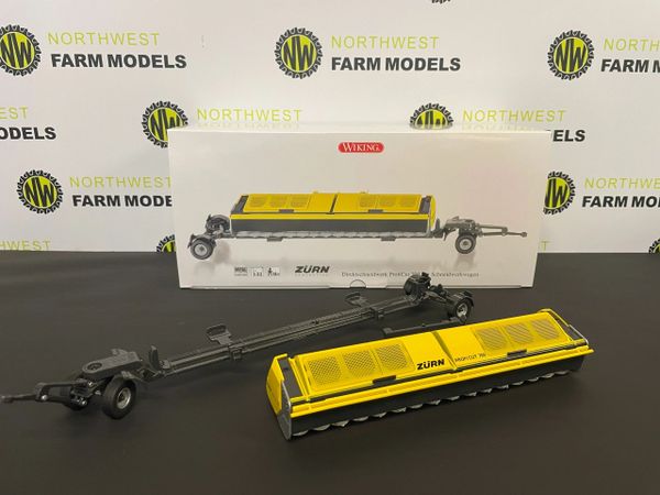 WIKING 1:32 SCALE ZURN PROFICUT DIRECT CUT HEADER WITH TRAILER