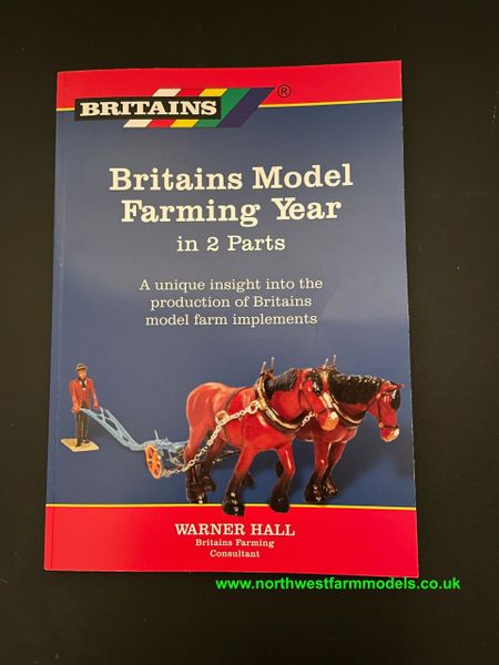 BRITAINS MODEL FARMING YEAR IN 2 PARTS BOOK - WARNER HALL