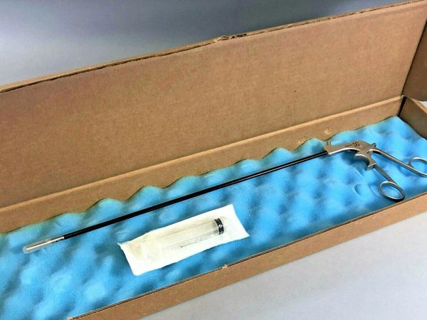 Aesculap 8360-00 5mm x 36cm Prestige slide lock atraumatic grasper ...