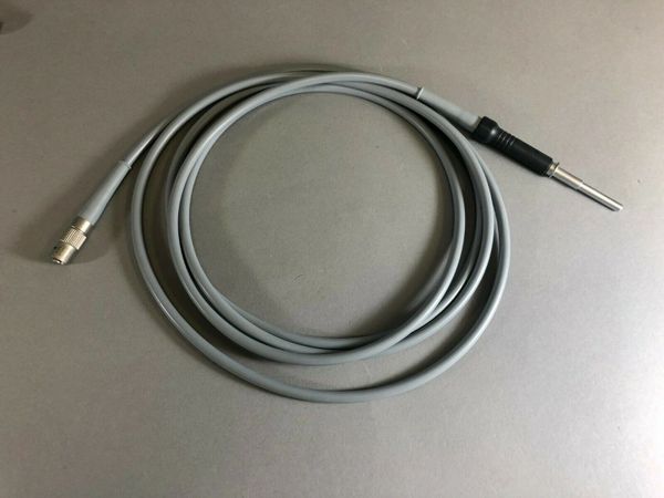 Storz 495ND 3.5mm bundle x 9.5ft gray fiber optic cord, reinforced ...