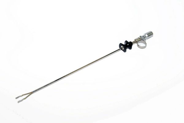 Wolf 8383.24 Bipolar Forceps, Syringe Style w/ Paddle Forceps 5mm x 33cm