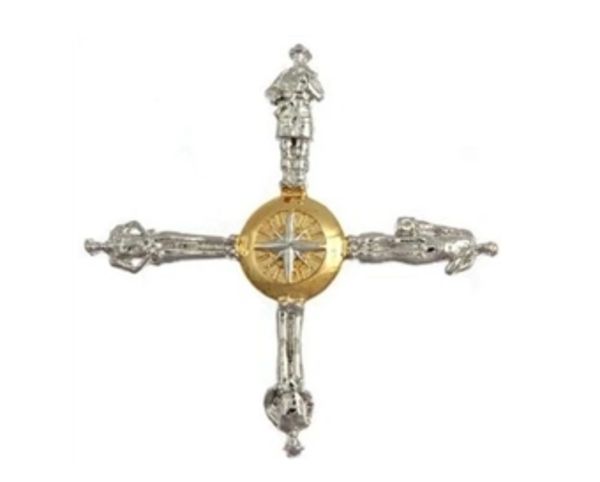 Sterling Silver First Responder's Cross