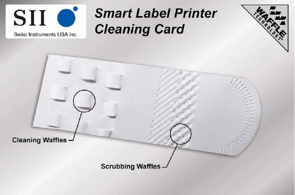 SMART LABEL PRINTER CLEANING CARD (Packs of 10)