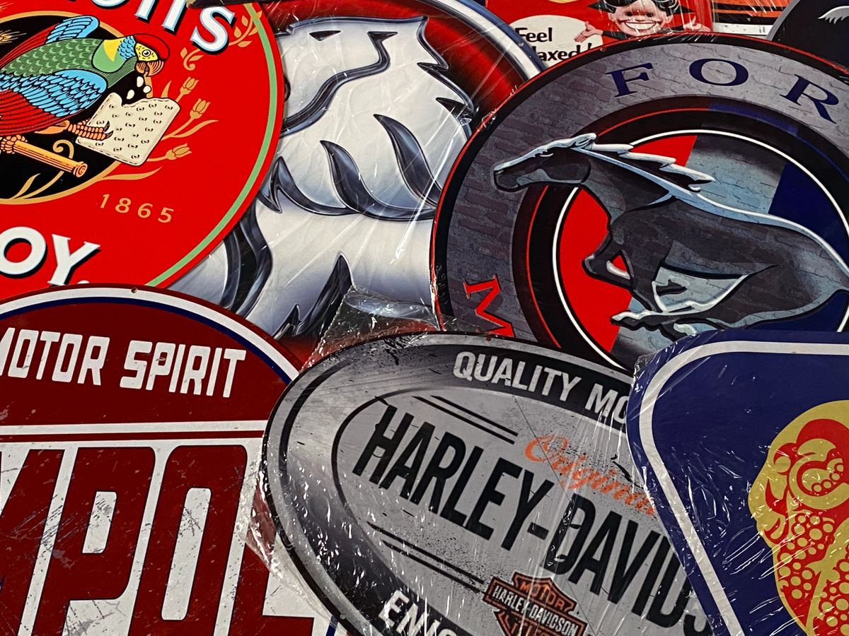 METAL SIGNS 600 MM X 300 MM