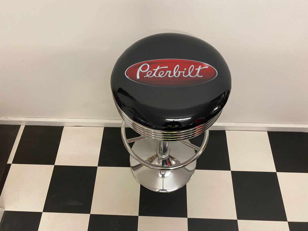 PETERBILT TRUCKS PREMIUM BAR STOOL