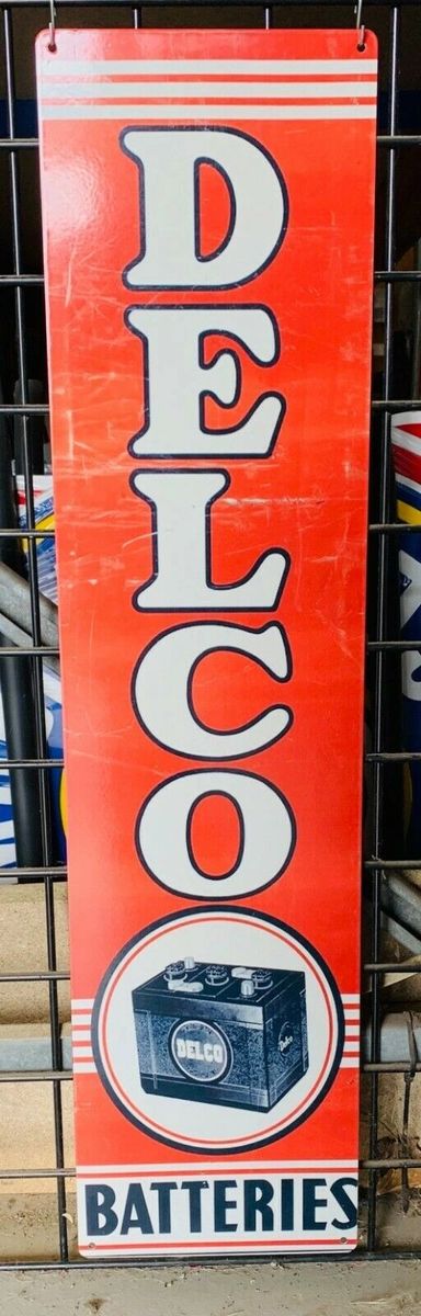 AC DELCO QUALITY 800 X 20 MM METAL SIGN