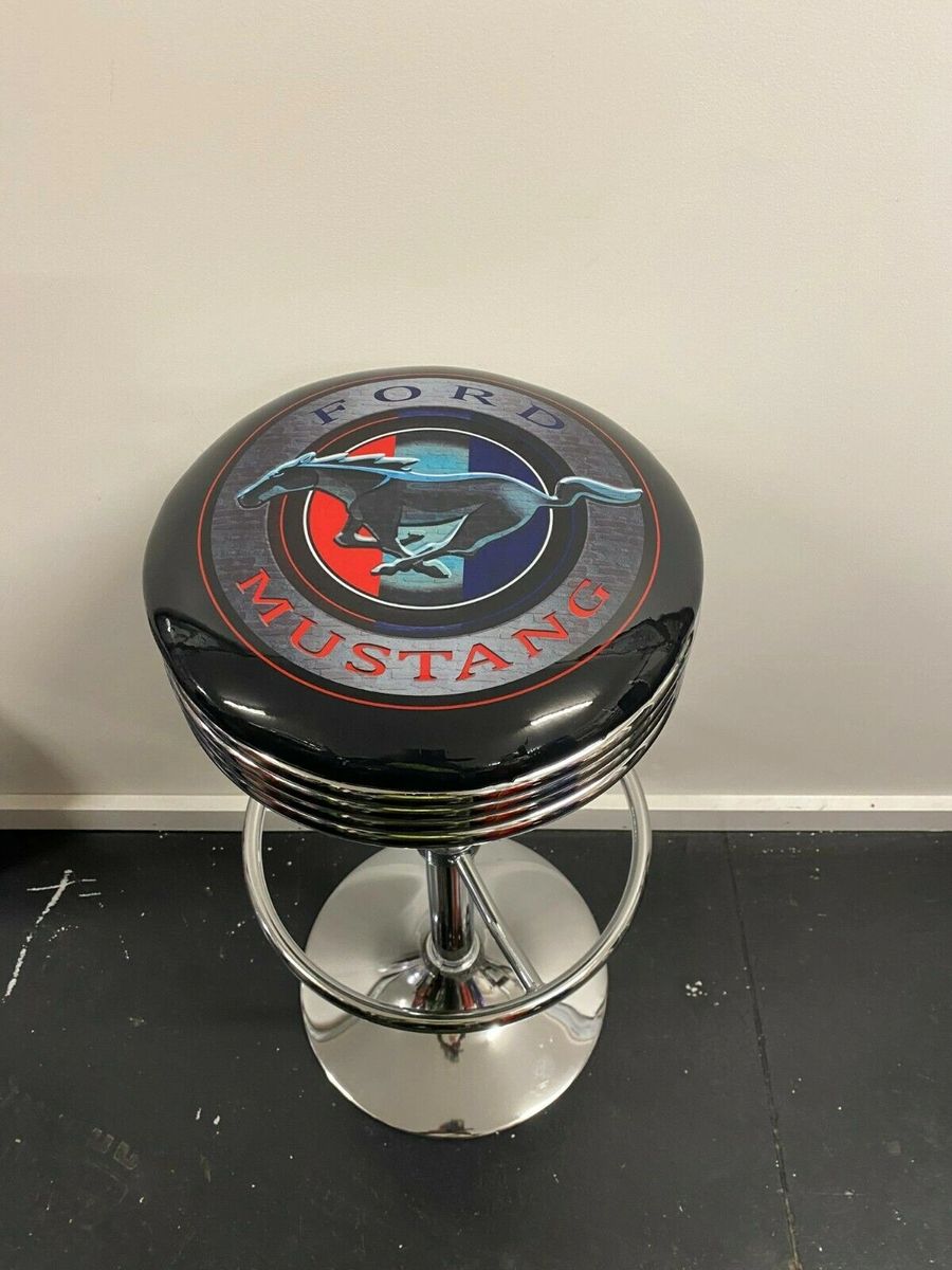 FORD MUSTANG PONY BAR STOOL