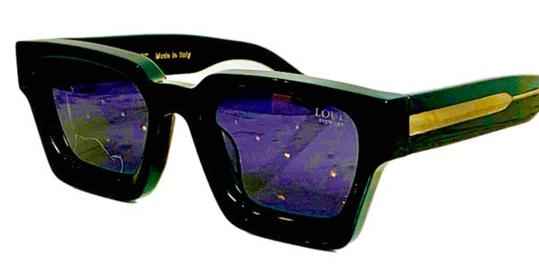 Black Boss Glasses | The Louis Stewart Collection