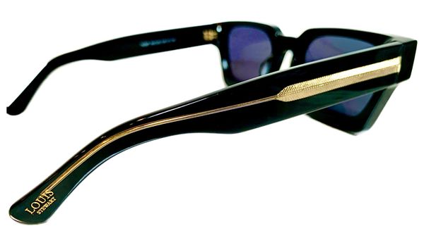 Black Boss Glasses | The Louis Stewart Collection