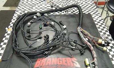 2JZGTE BRAND NEW 2JZ-GTE into MK3 SUPRA MA70 ENGINE WIRING HARNESS Haltech Elite 2500